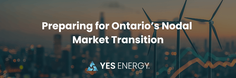 Ontario's IESO Market Changes